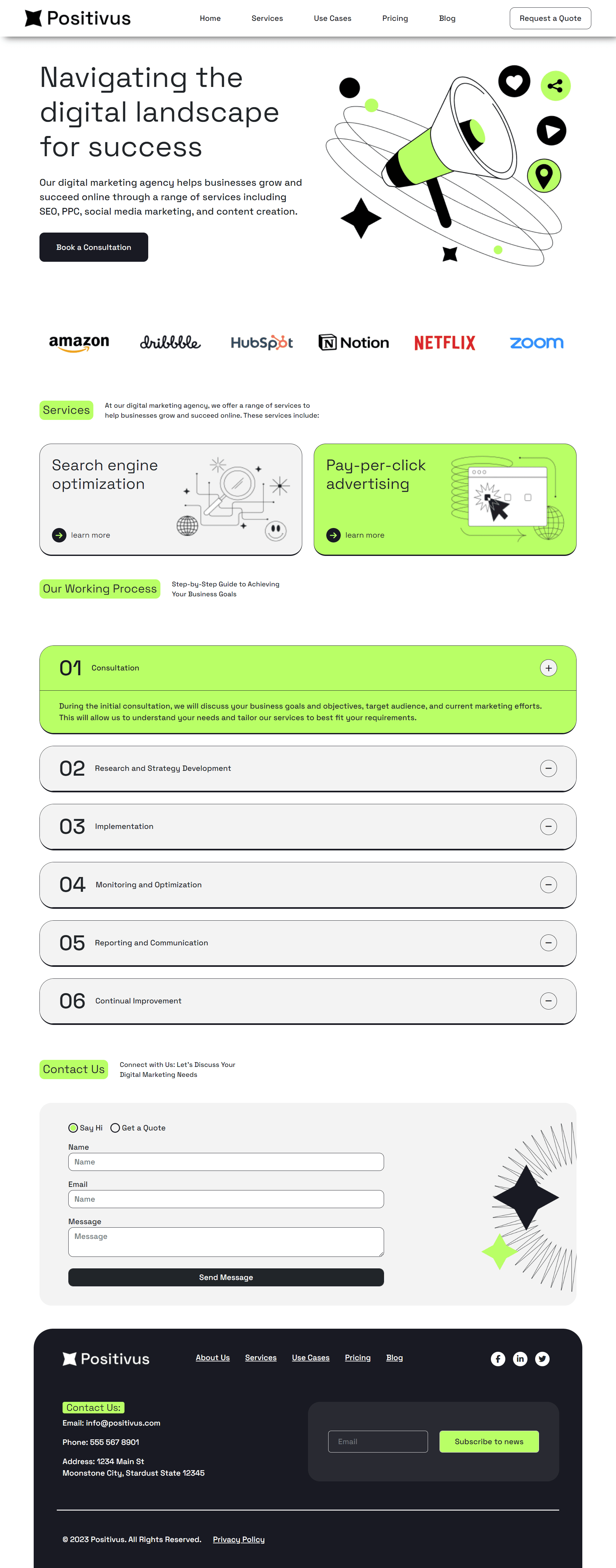 GitHub - codewithshabbir/Positivus: Positivus is a responsive landing ... GitHub - codewithshabbir/Positivus: Positivus is a responsive landing ...